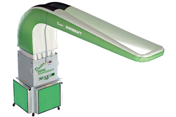 Duster 3000 verbetert luchtkwaliteit in de werkplaats