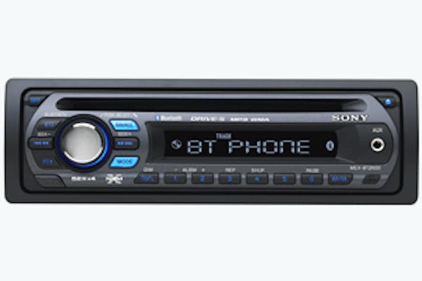 Sony autoradio met bluetooth-techniek