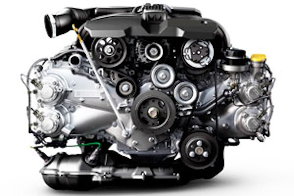 Compleet nieuwe Subaru boxermotor