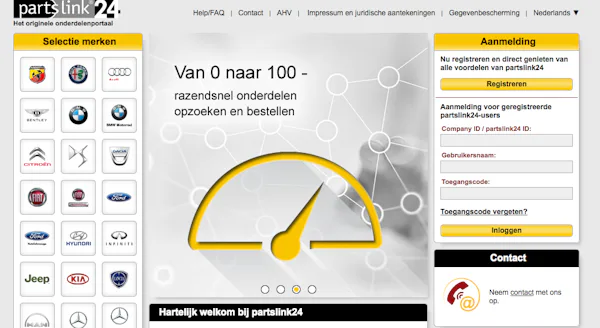Part-One verder onder de vlag van Partslink24