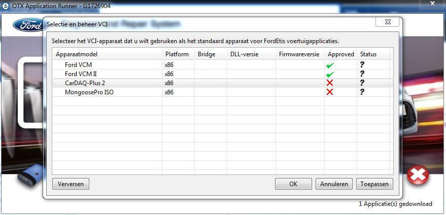 Technische Informatie-website: Apart afrekenen bij Ford