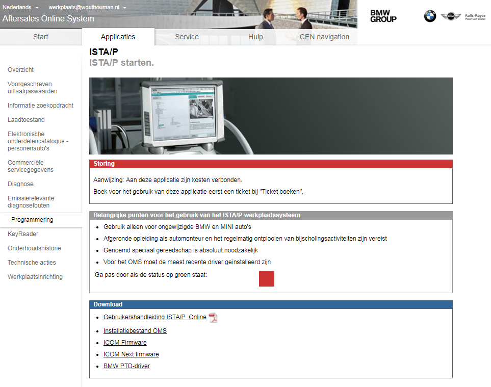 Technische Informatie-website: Freude am BMW AOS