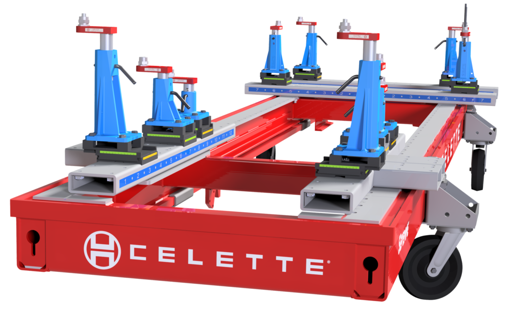 Zo werkt de universele meet- en richtbank van Celette