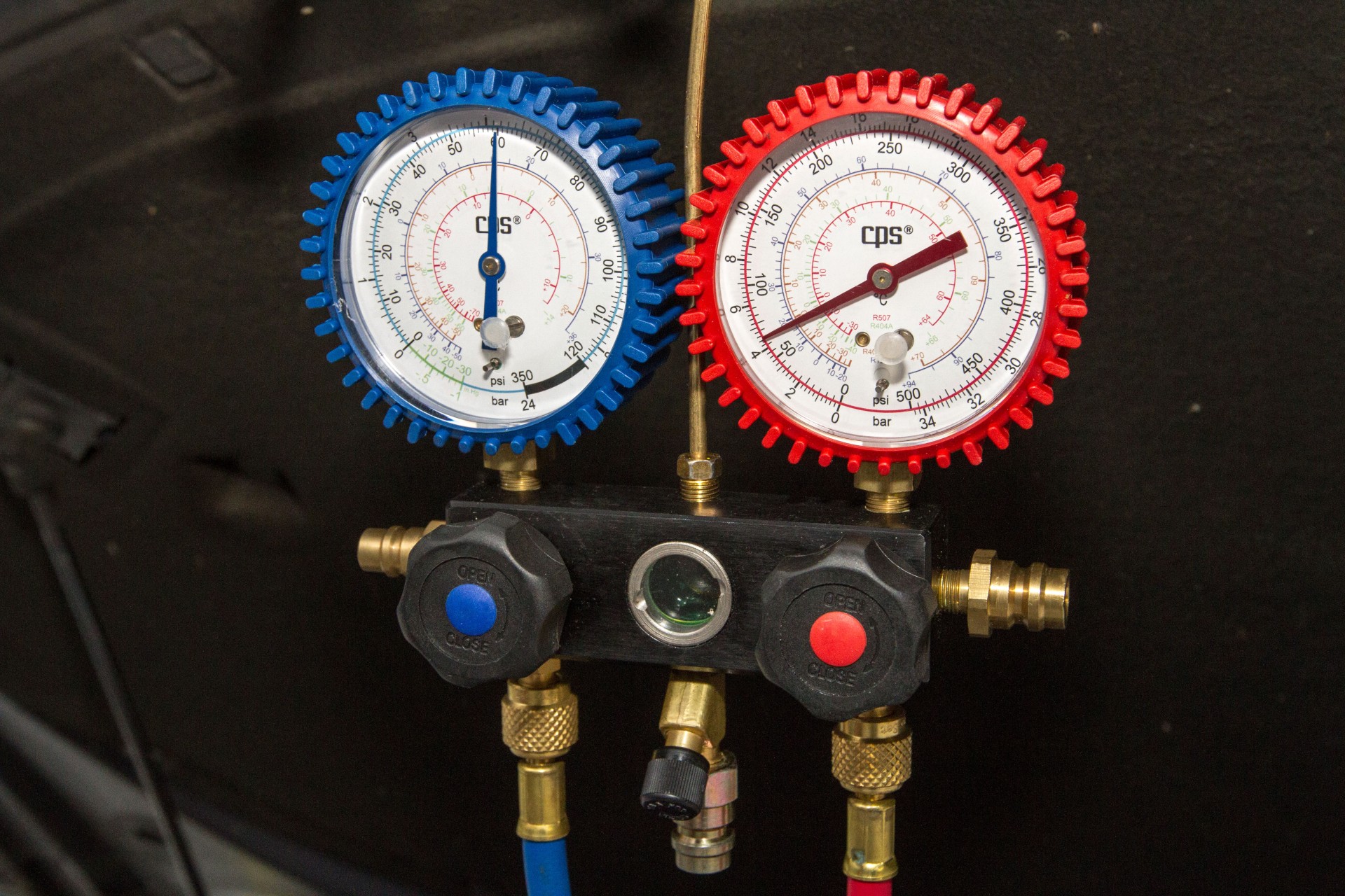 Stap voor stap: airco-drukken en temperaturen meten