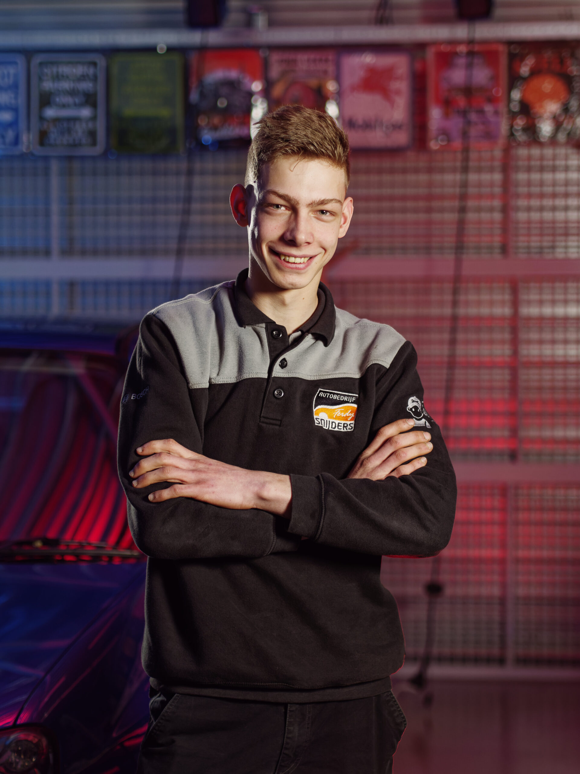 Trots op het vak: Jarno Braam, Leerling Eerste Autotechnicus ...