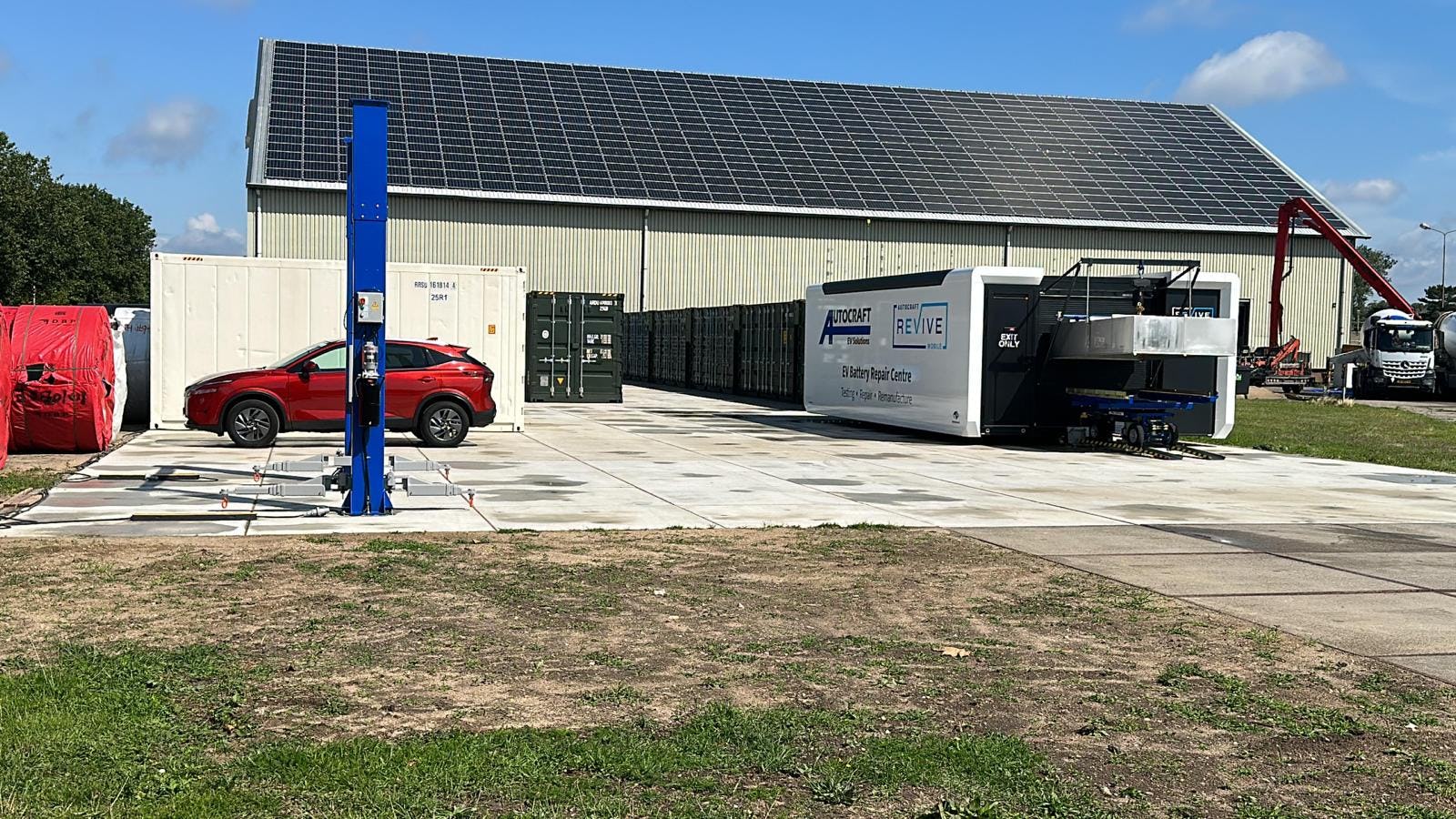 Reviseren van EV-batterijen in Nederlandse vestiging Autocraft EV Solutions