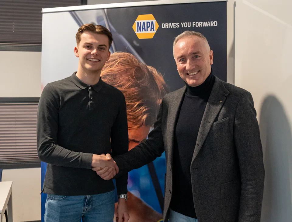 19-jarige Sam Jongejan nieuwe NAPA ambassadeur in Nederland