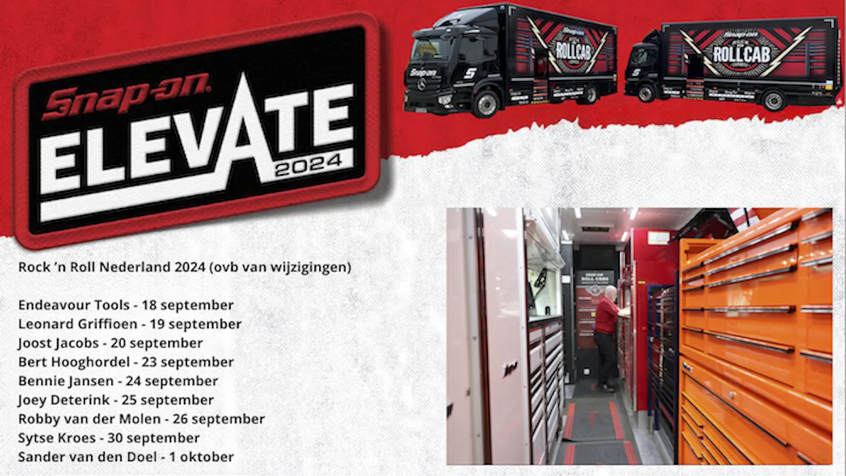 Rock 'n Roll in de werkplaats met Snap-on